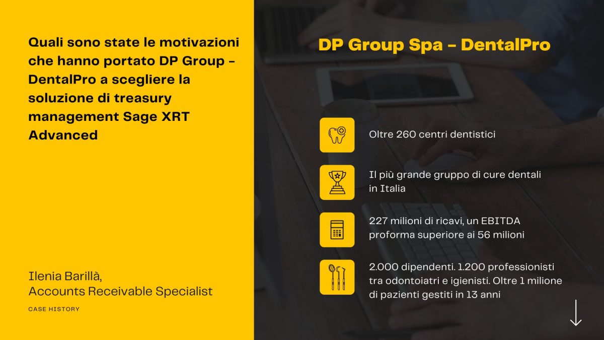 DP Group gestisce la complessità di 260 centri con Sage XRT Advanced